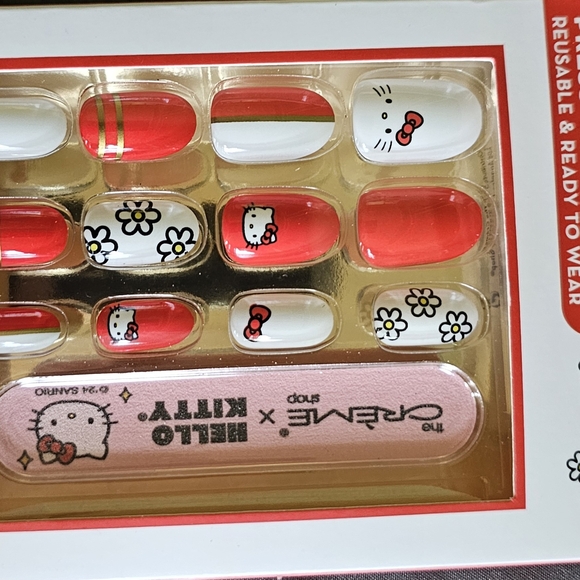 Hello Kitty | Other | Hello Kitty Nail Set With File | Poshmark